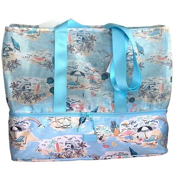 Vera Bradley | Bags | Vera Bradley Beach Treasures Mesh Dual ...